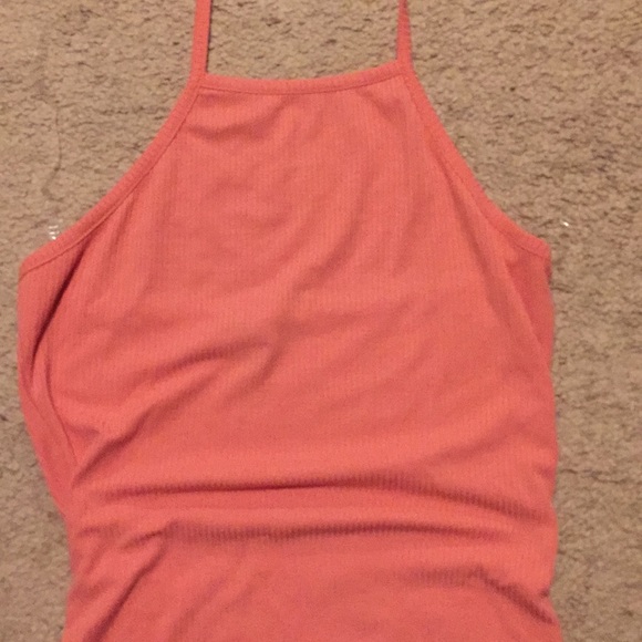mandee | Dresses | Halter Dress With Split At The Slide | Poshmark